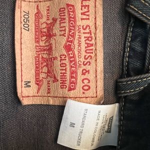 Levi's | Jackets & Coats | Levi Strauss M Trucker Jacket 7507 | Poshmark